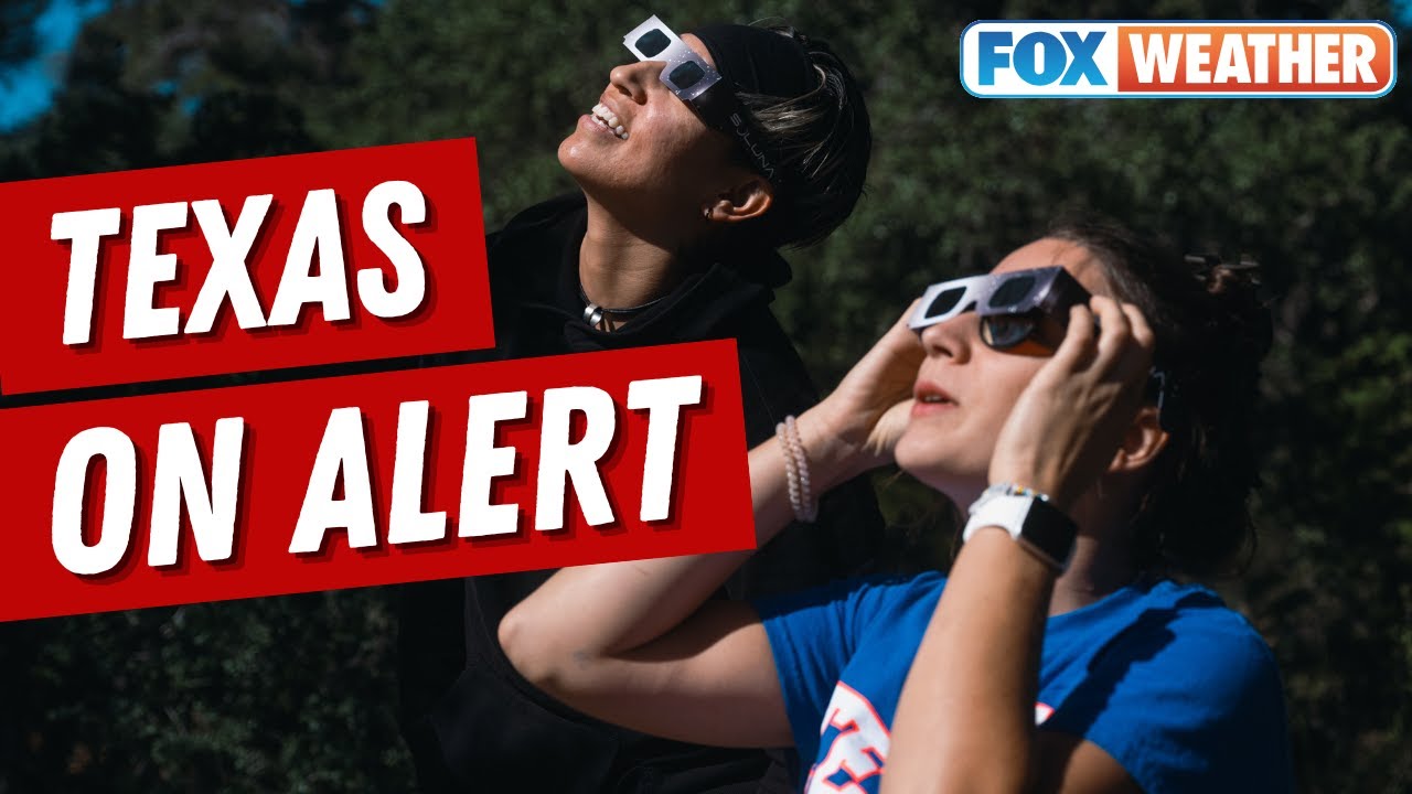 Multiple Texas Counties Issue Disaster Declarations Ahead Of Total Solar Eclipse - YouTube