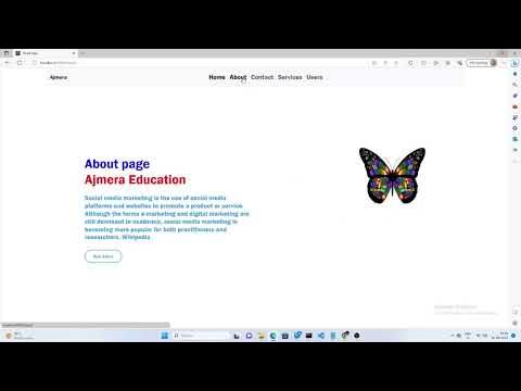 Responsive Animated Website card using React JS with code - YouTube