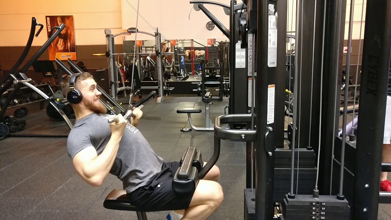 Biceps Lat Pulldown - 4x12@10p+2.5kg 4/4 - YouTube