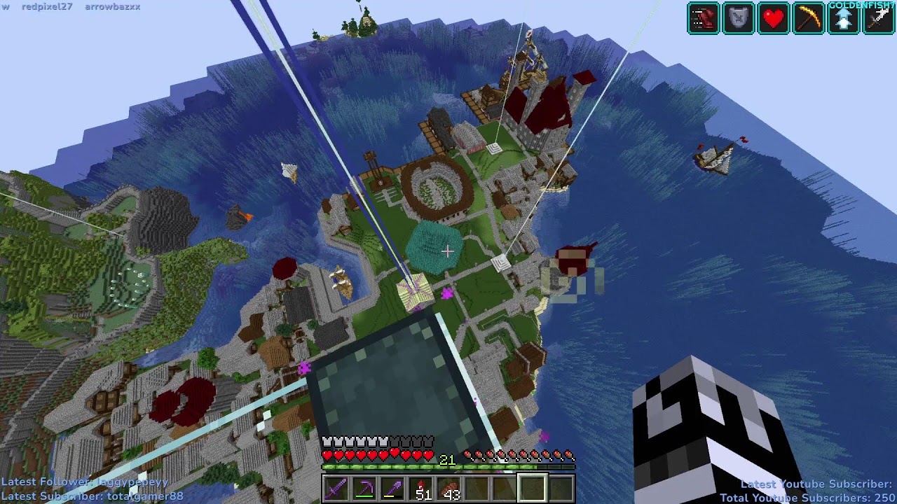 Block Game Minecraft With Big Blocks - YouTube