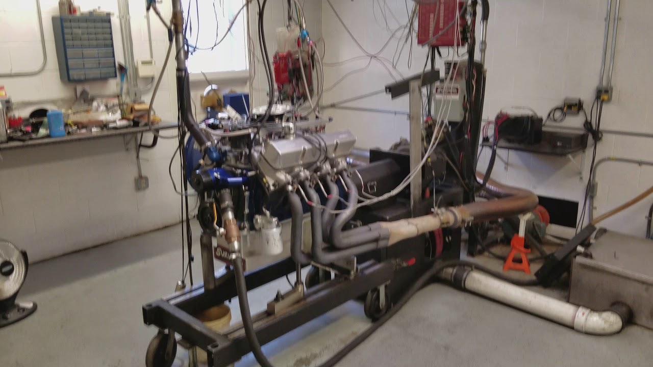 433 inch former EMC FE on dyno - YouTube