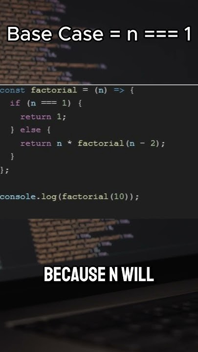 When Recursion Goes Wrong 😬 (Infinite Loop Example) | #shortsvideo #shorts - YouTube