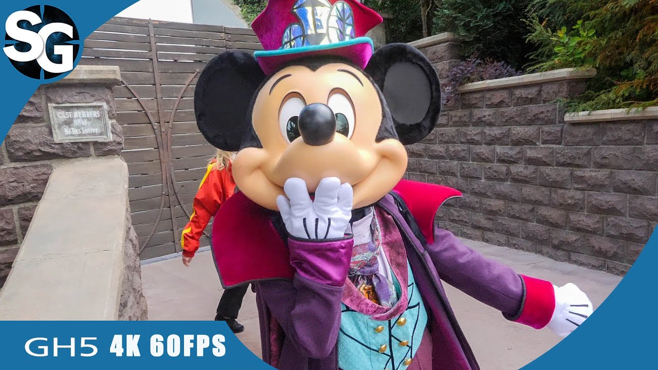 Mickey Mouse Phantom Manor Costume | Disneyland Paris - YouTube