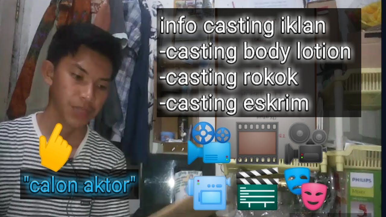 info casting untuk area sekitar jakarta.ada tiga info casting. - YouTube