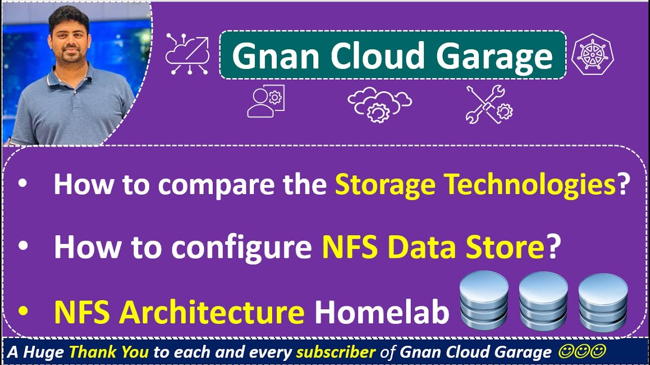 16. Comparing Storage Technologies & Configuring NFS Data Store ...