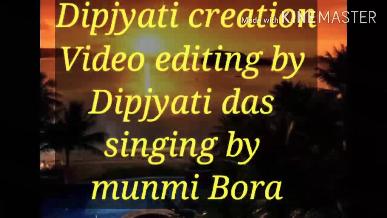 Xarodi komol...singing by.. Munmi Bora... Assamese modern song - YouTube