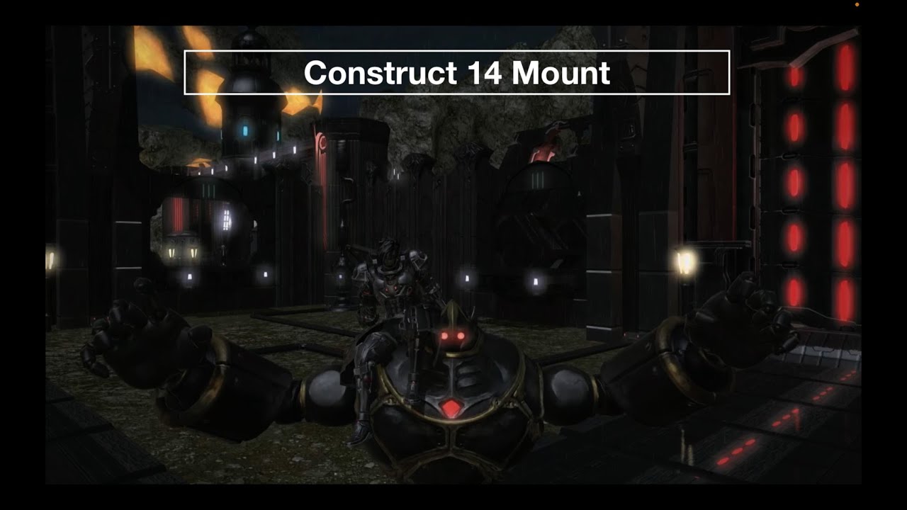 Final Fantasy XIV - Construct 14 Mount - YouTube