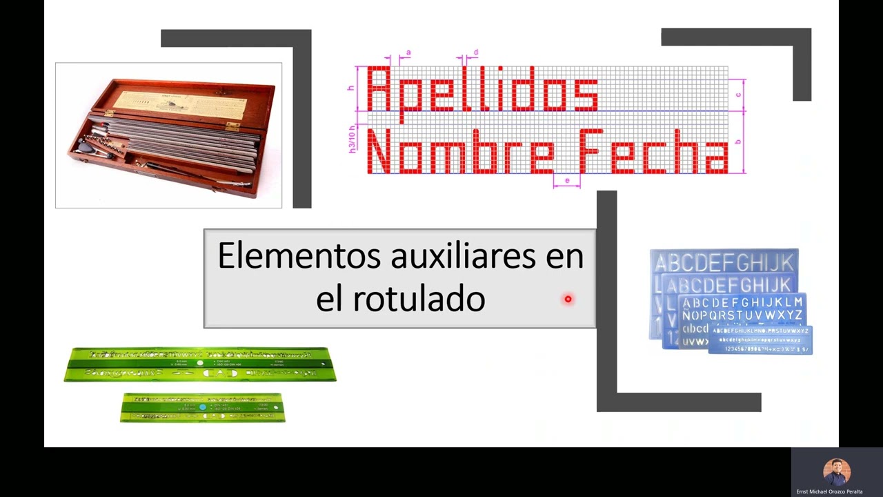Rotulación y trazos fundamentales en dibujo técnico - YouTube