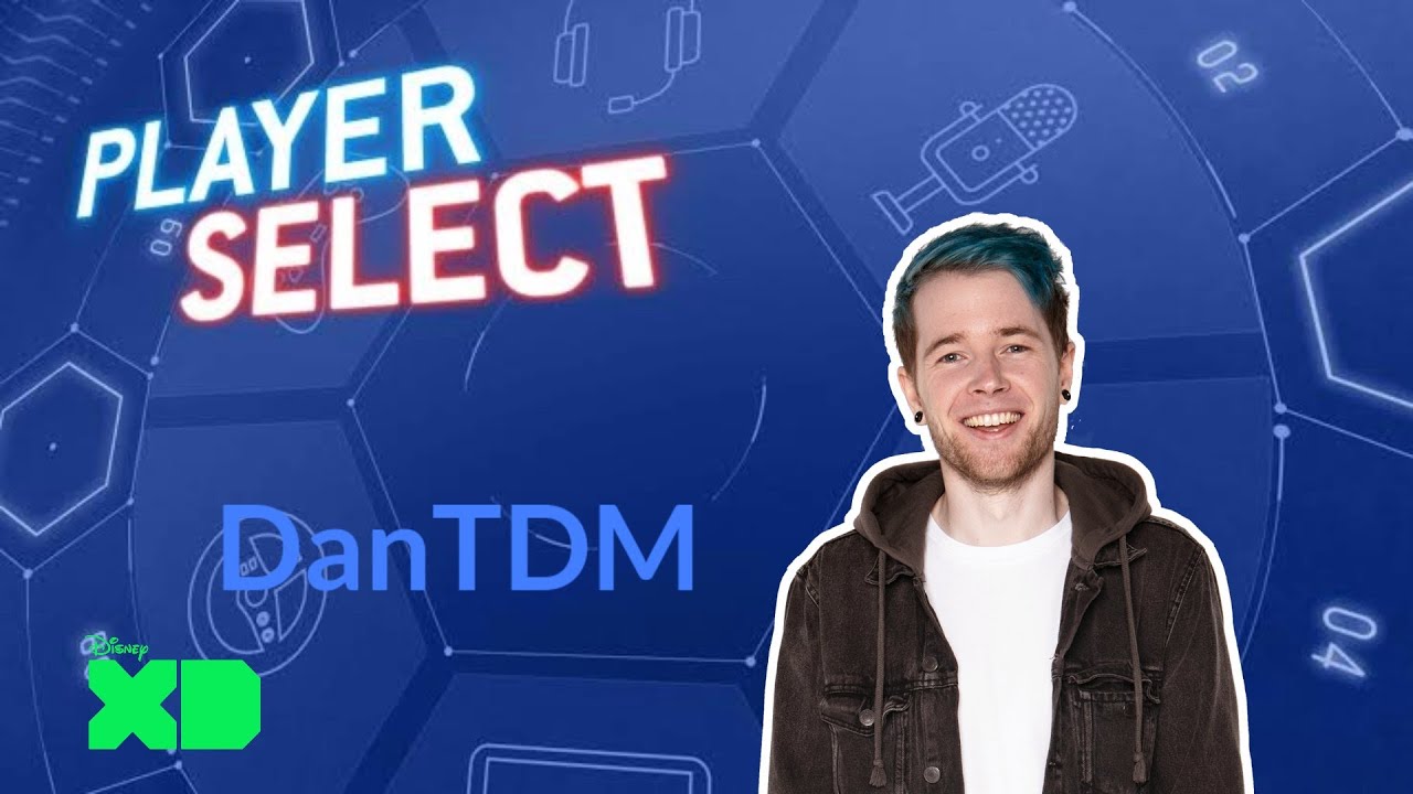 DanTDM on Disney XD's Player Select AGAIN - YouTube