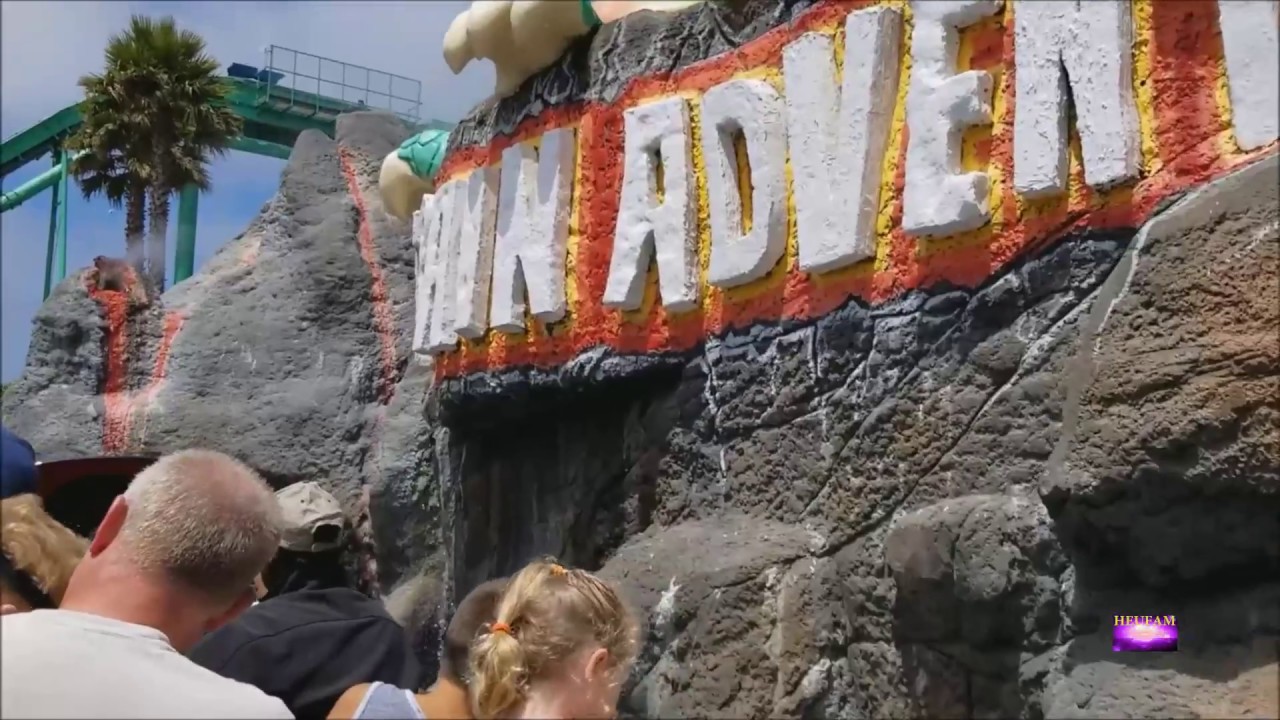 Santa Cruz Beach Board Walk: Kids Ride - Cave Train Adventure - YouTube