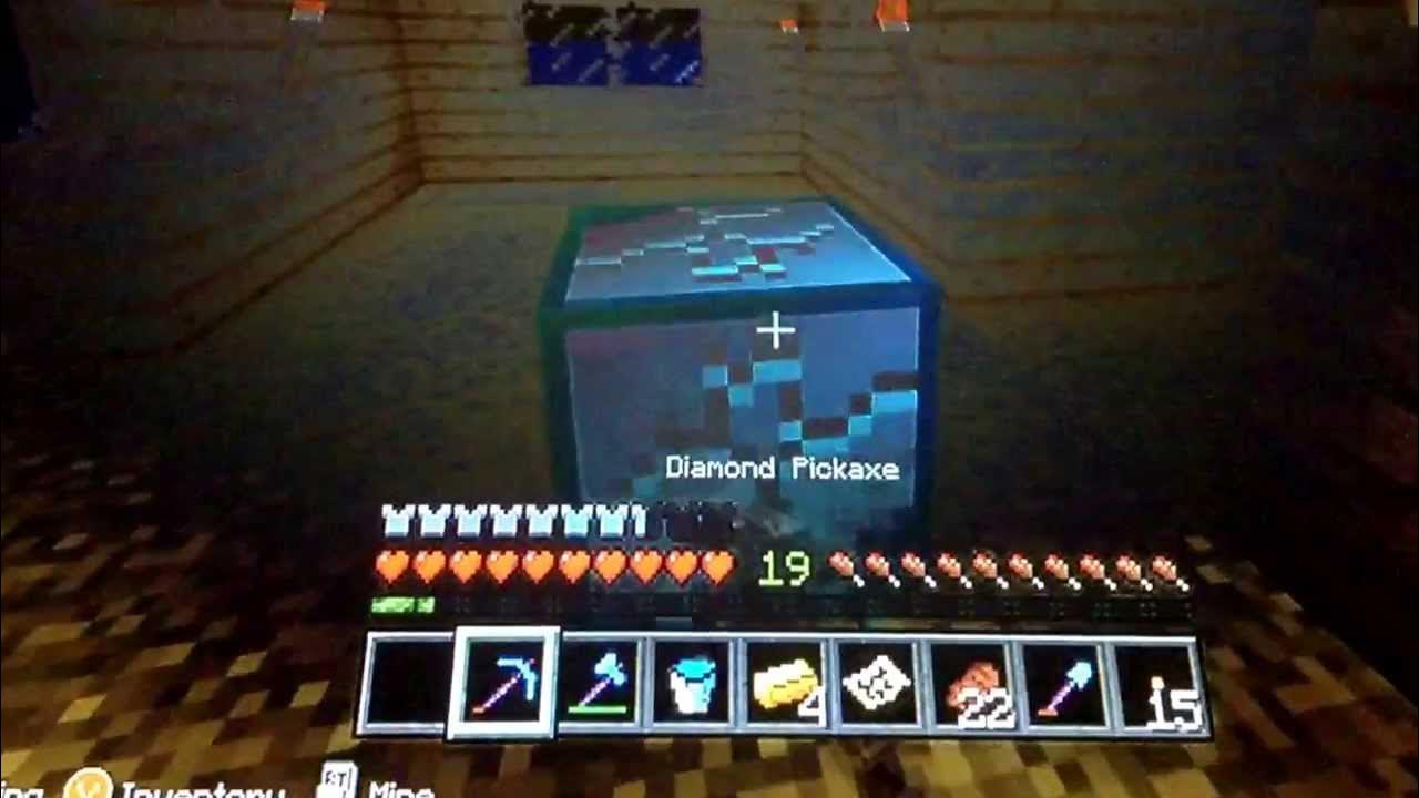 How to duplicate diamond son minecraft Xbox 360 edition - YouTube