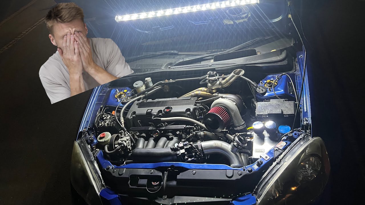 IS MY ENGINE DEAD 😭😭 Turbocharged Honda Integra DC5! - YouTube