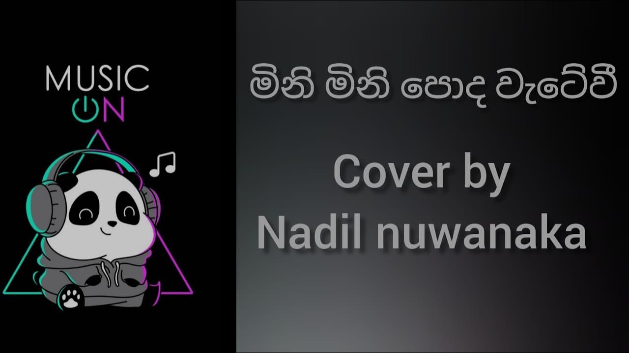 Mini Mini Poda Watewi || Cover by Nadil Nuwanaka - YouTube