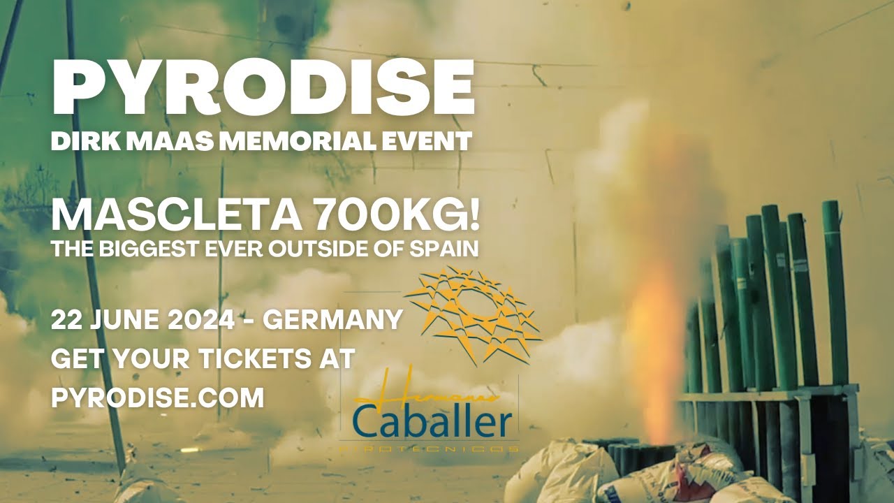 PYRODISE - MASCLETA - Dirk Maas memorial event - 22 june 2024 - YouTube