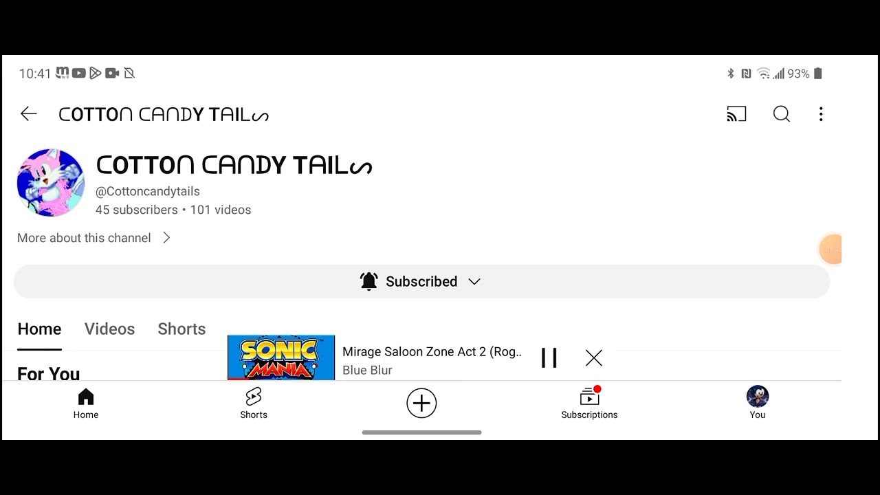 Shout Out To My Way Past Cool Friend Ever Cotton Candy Tails - YouTube