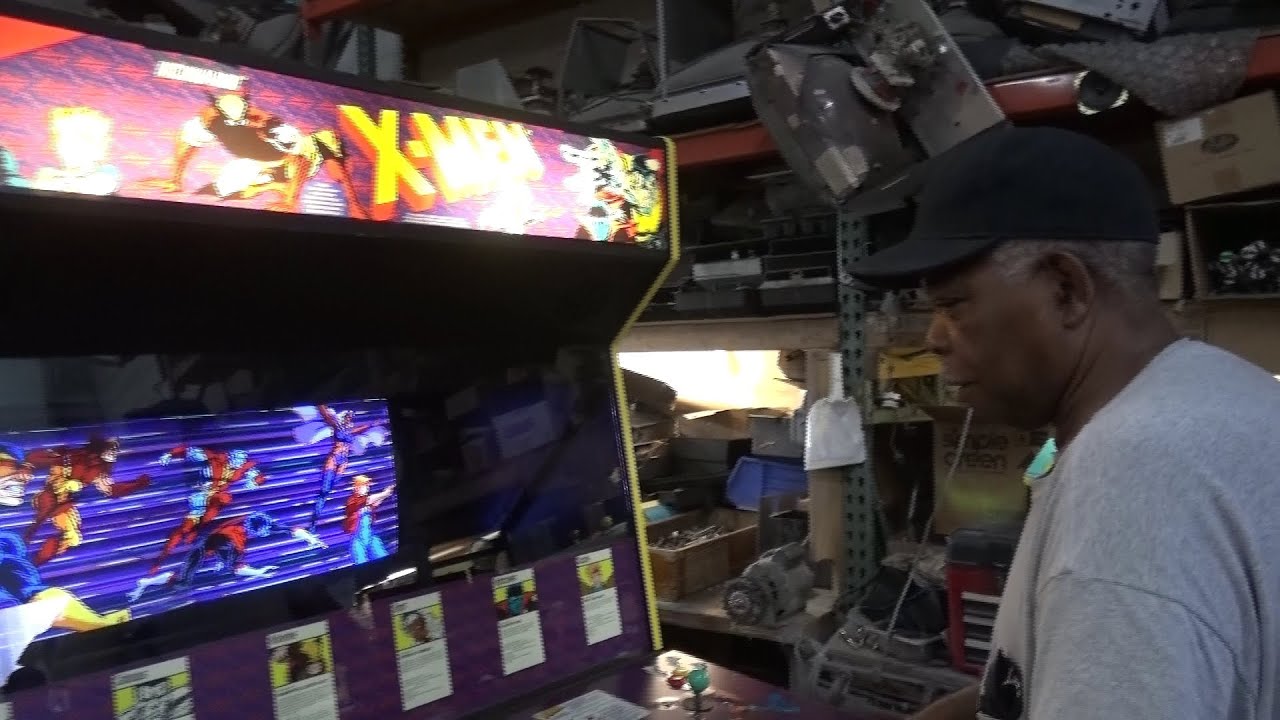 #721 Konami X MEN DELUXE SIX PLAYER Arcade Video Game! TNT Amusements ...