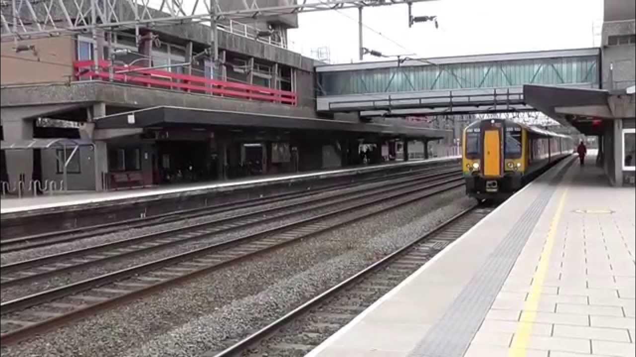 London Midland Class 350 Departing Stafford (30/3/15) - YouTube