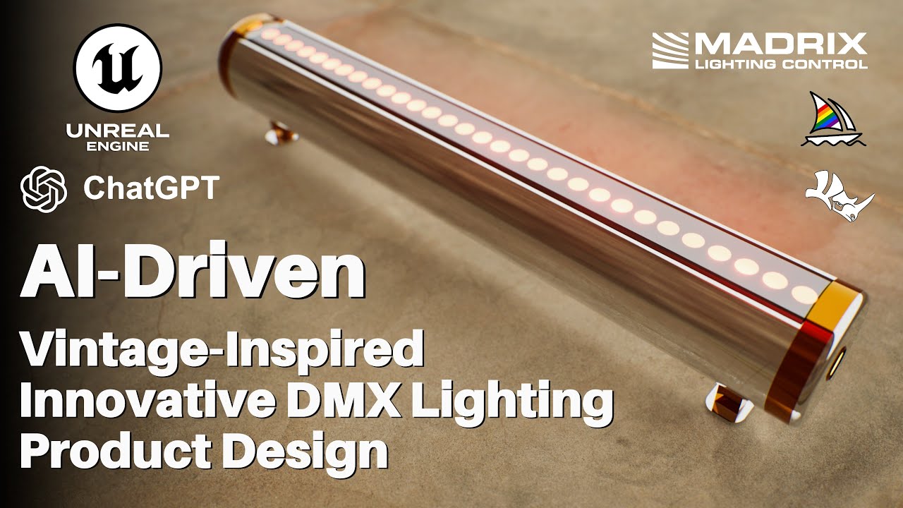 AI-Driven Vintage-Inspired Innovative DMX Lighting Product Design - YouTube