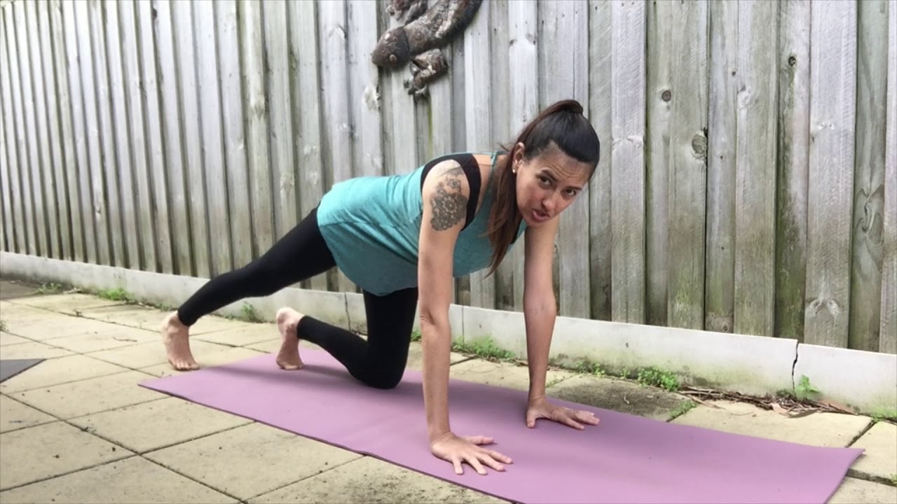 Bite Size Yoga - Stretches for Plantar Fasciitis - YouTube