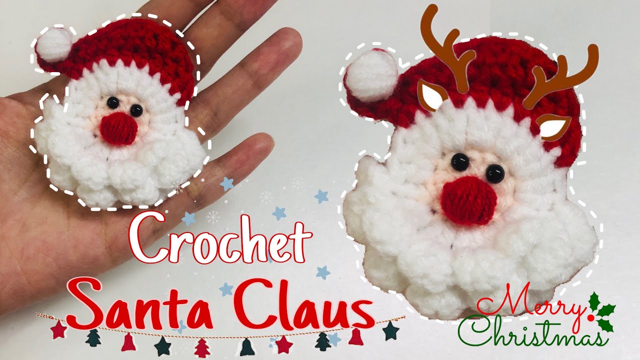 SANTA CLAUS Crochet Tutorial | Móc Len ÔNG GIÀ NOEL - YouTube