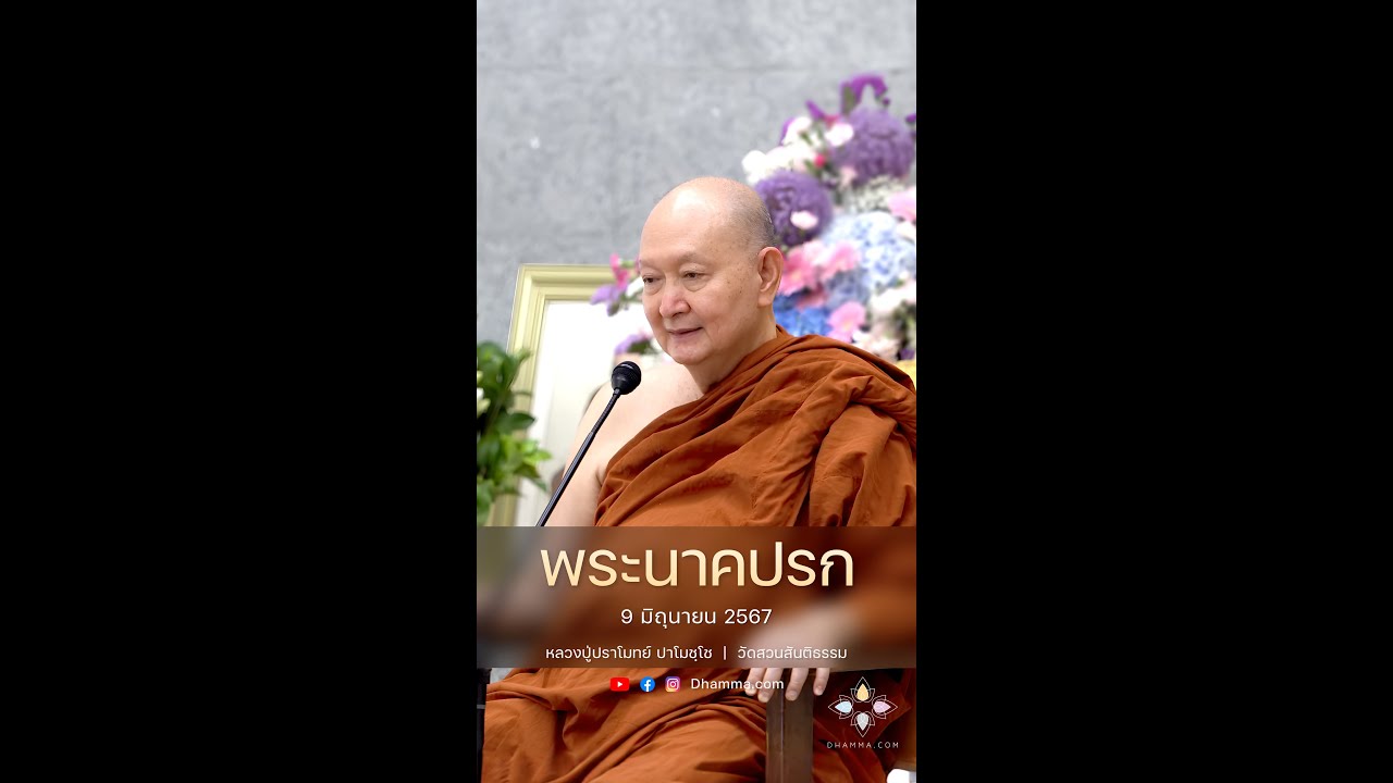 พระนาคปรก หลวงปู่ปราโมทย์ ปาโมชฺโช 9 มิ ย 2567 Youtube
