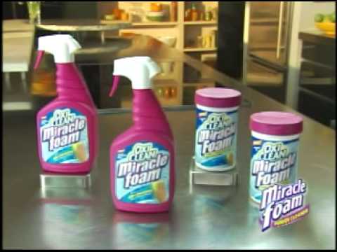 Miracle Foam -- Infomercial with Billy Mays - YouTube