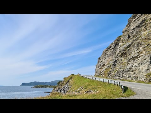 Summer memories of fjords, mountains and villages from the beautiful island Sørøya in Norway
