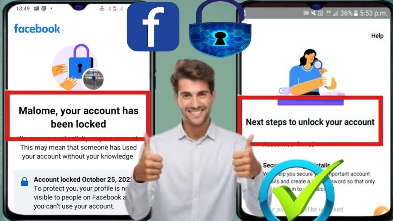 How To Unlock Facebook Account (New Update 2024) || Unlock Facebook ...