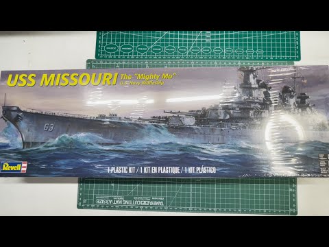 Revell USS Missouri The Mighty Mo U S Navy Battleship 1/535 Scale Model ...