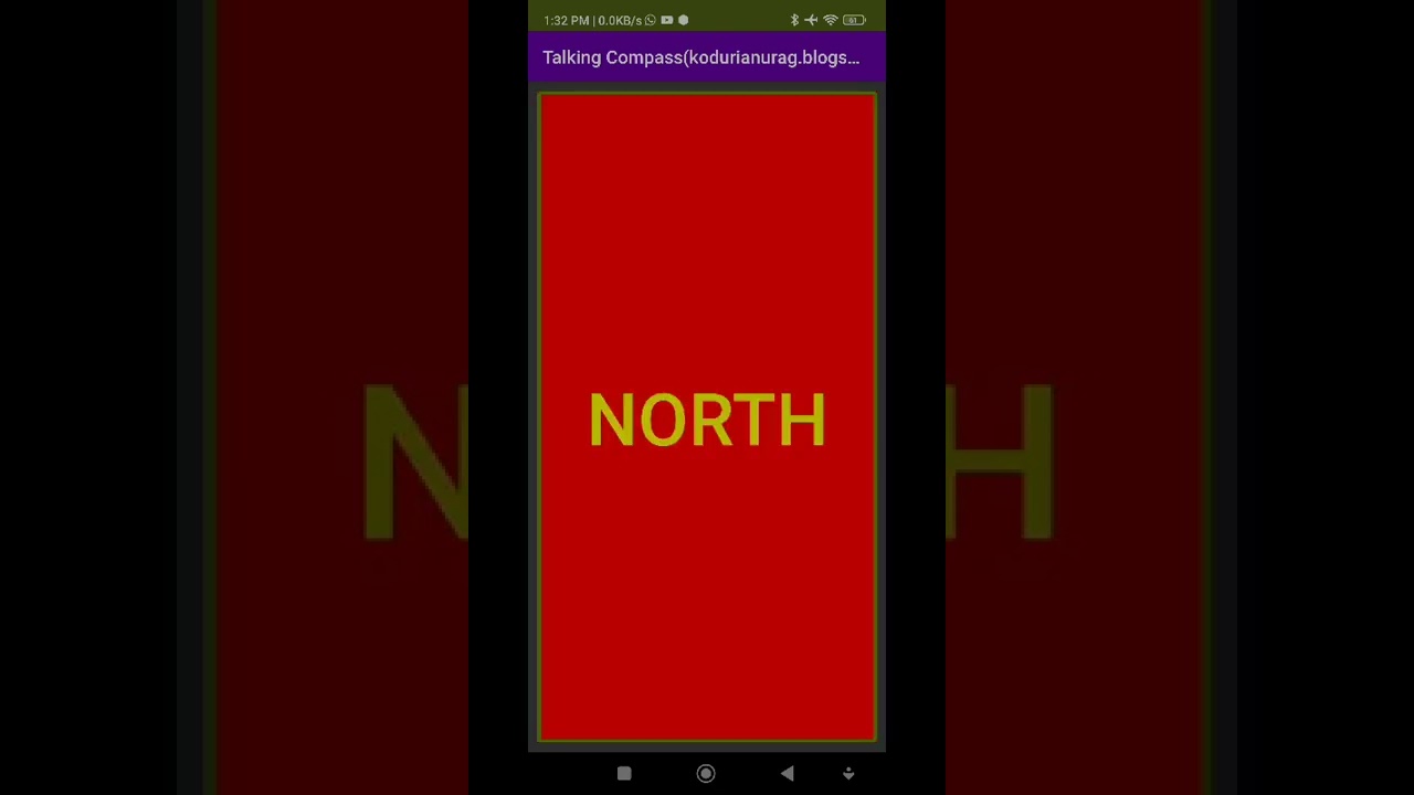 must have this talking Android app talking compass special speaking ...
