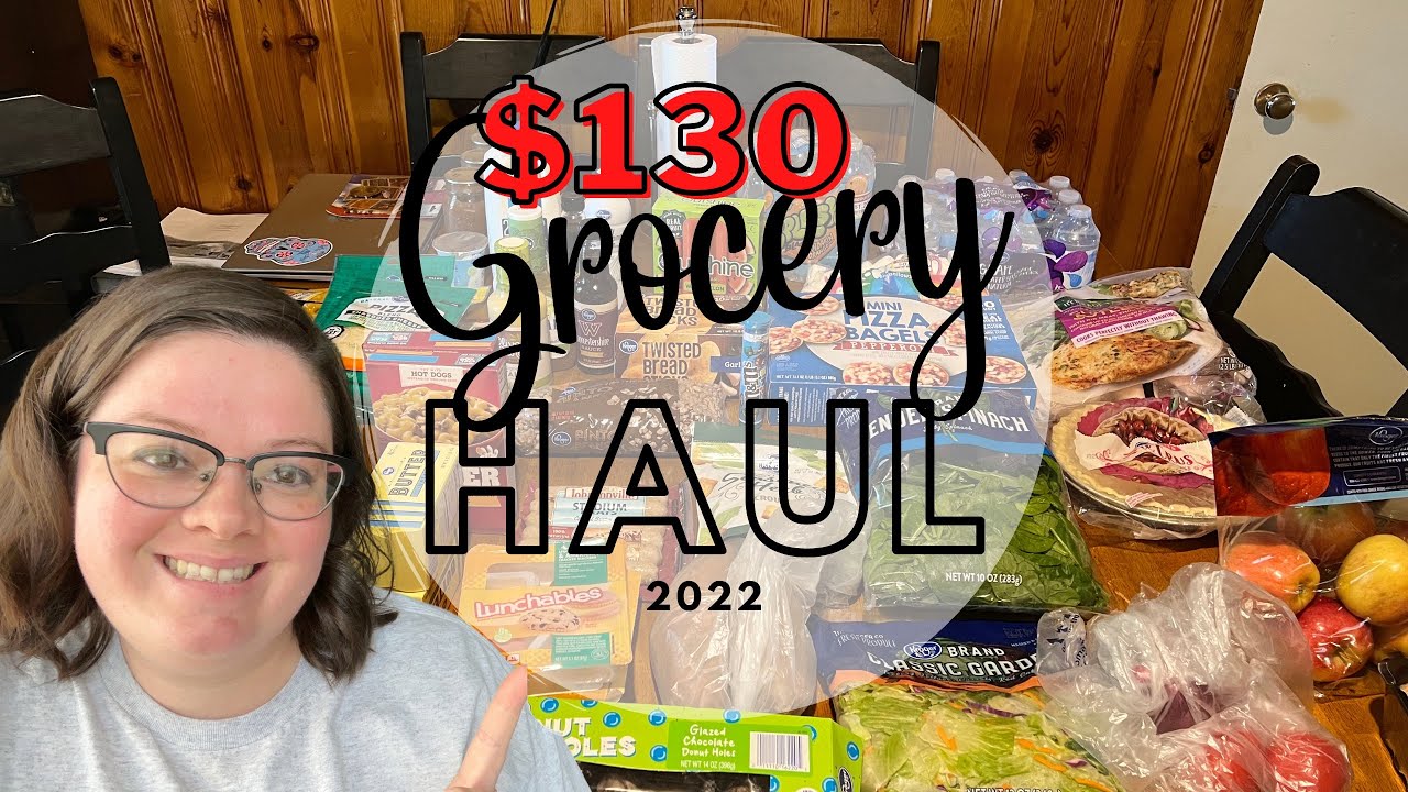 $130 WEEKLY GROCERY HAUL || Meal Plan || RULER FOODS HAUL - YouTube