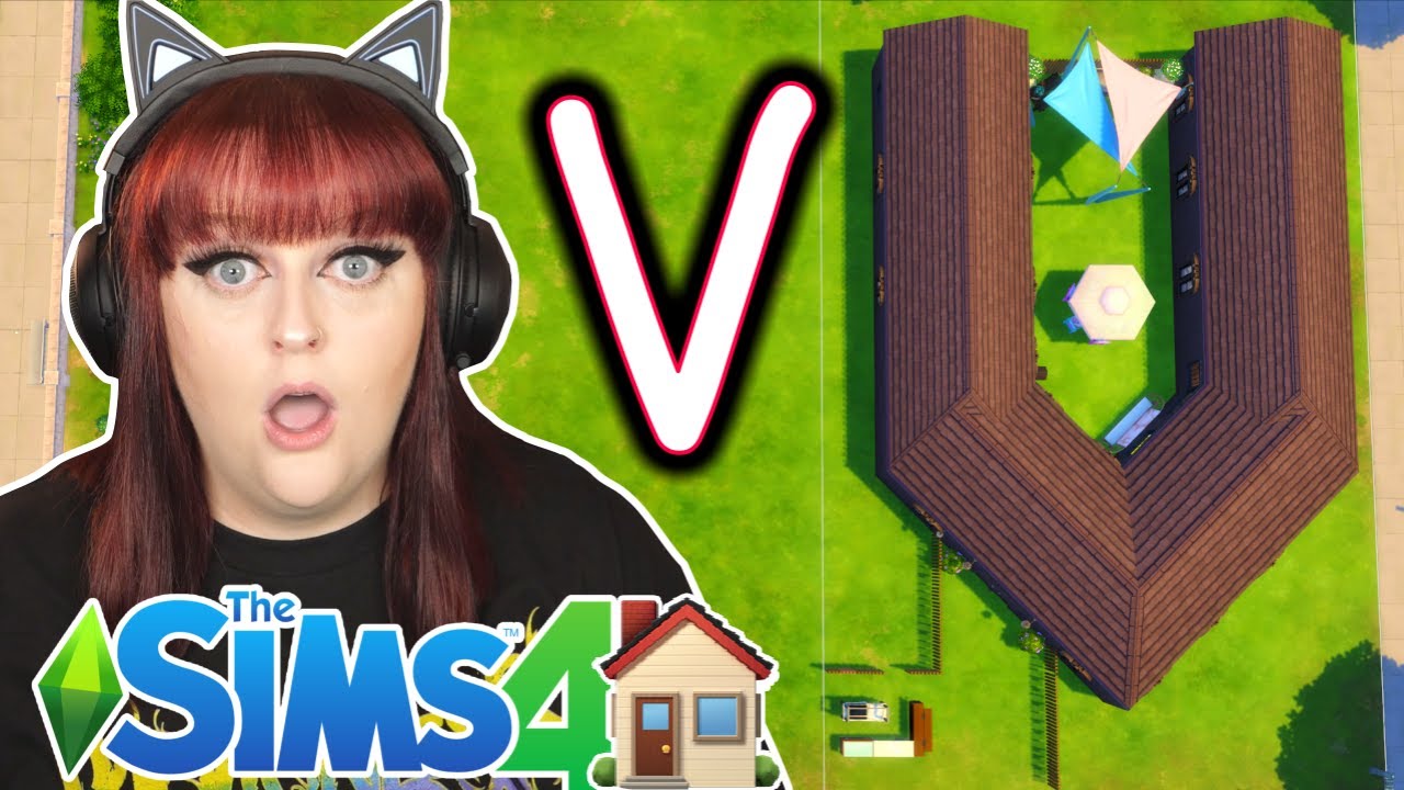 The Sims 4 Alphabet Build Challenge: Letter V 🏠 - YouTube