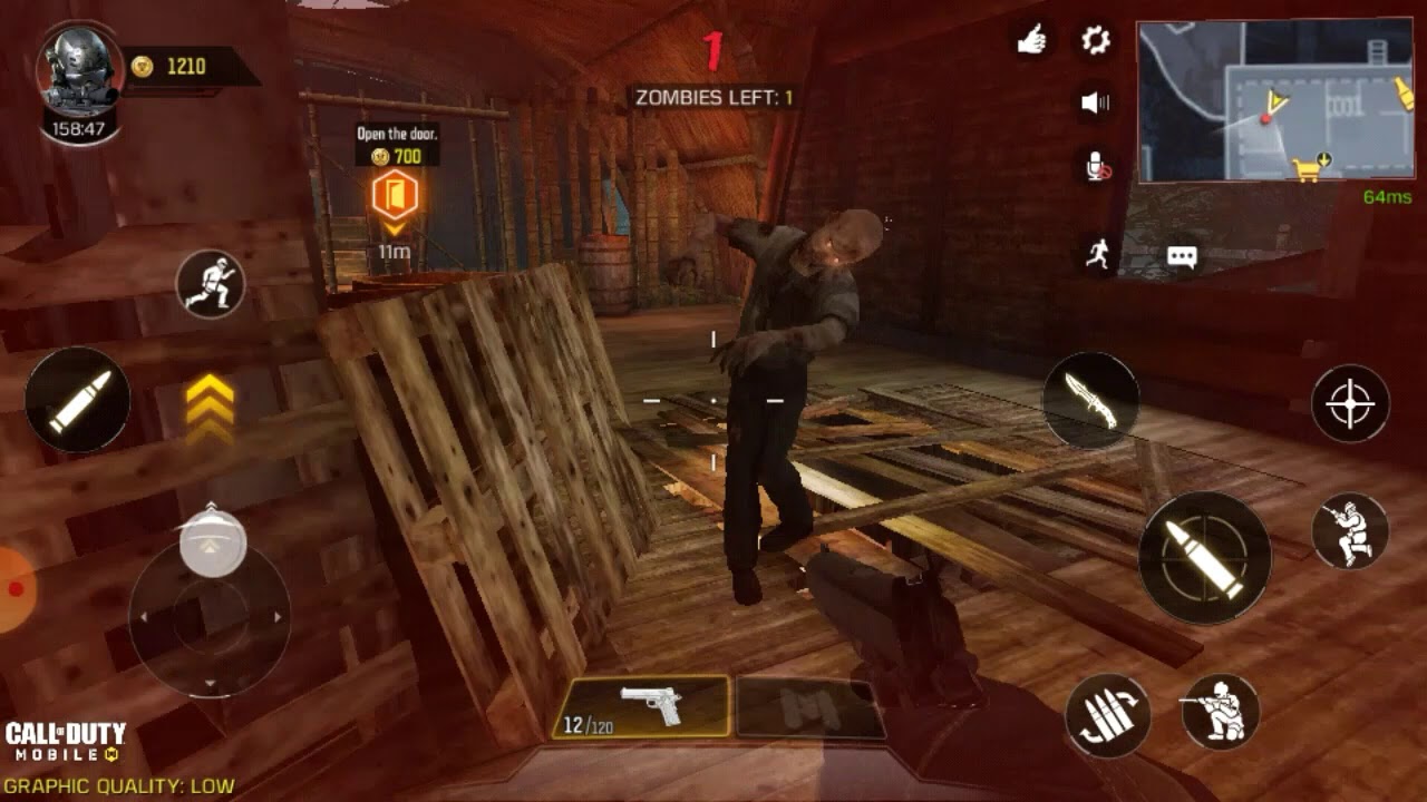 Call of duty mobile zombies part 1 - YouTube