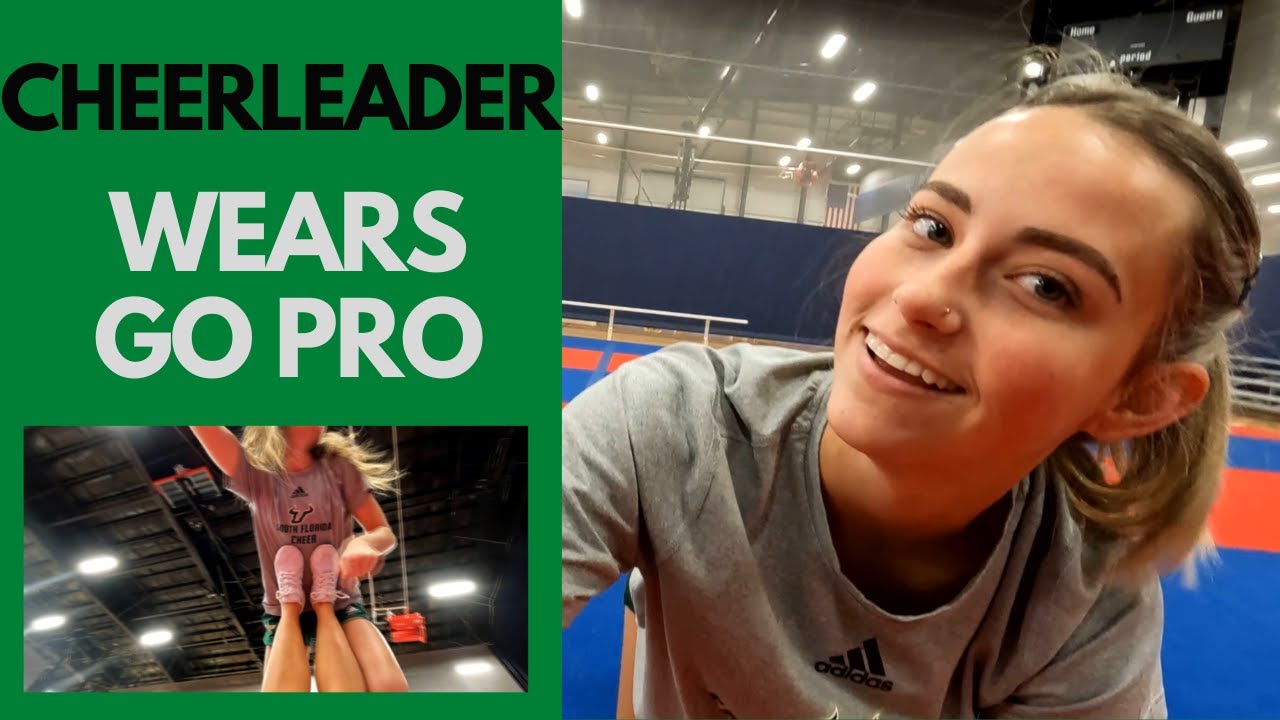 cheerleaders wear a gopro POV - YouTube