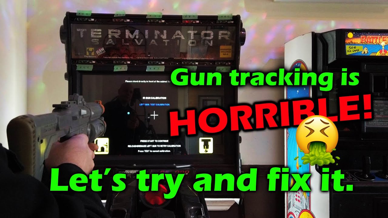 Fixing Terminator Salvation Arcade Gun Tracking - YouTube