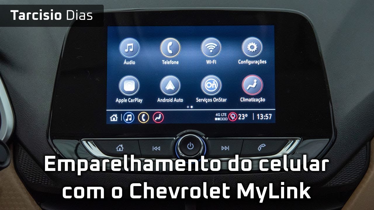 Emparelhamento do celular com o Chevrolet MyLink - YouTube