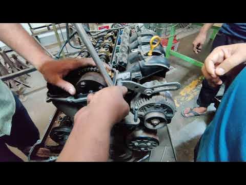 How to disassemble Engine VVT-i Toyota - YouTube