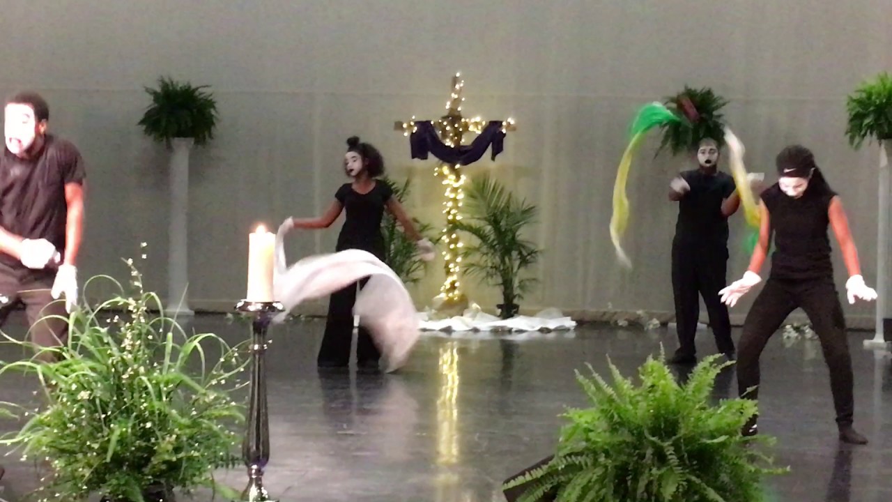Mime Team Palm Sunday pt2 - YouTube
