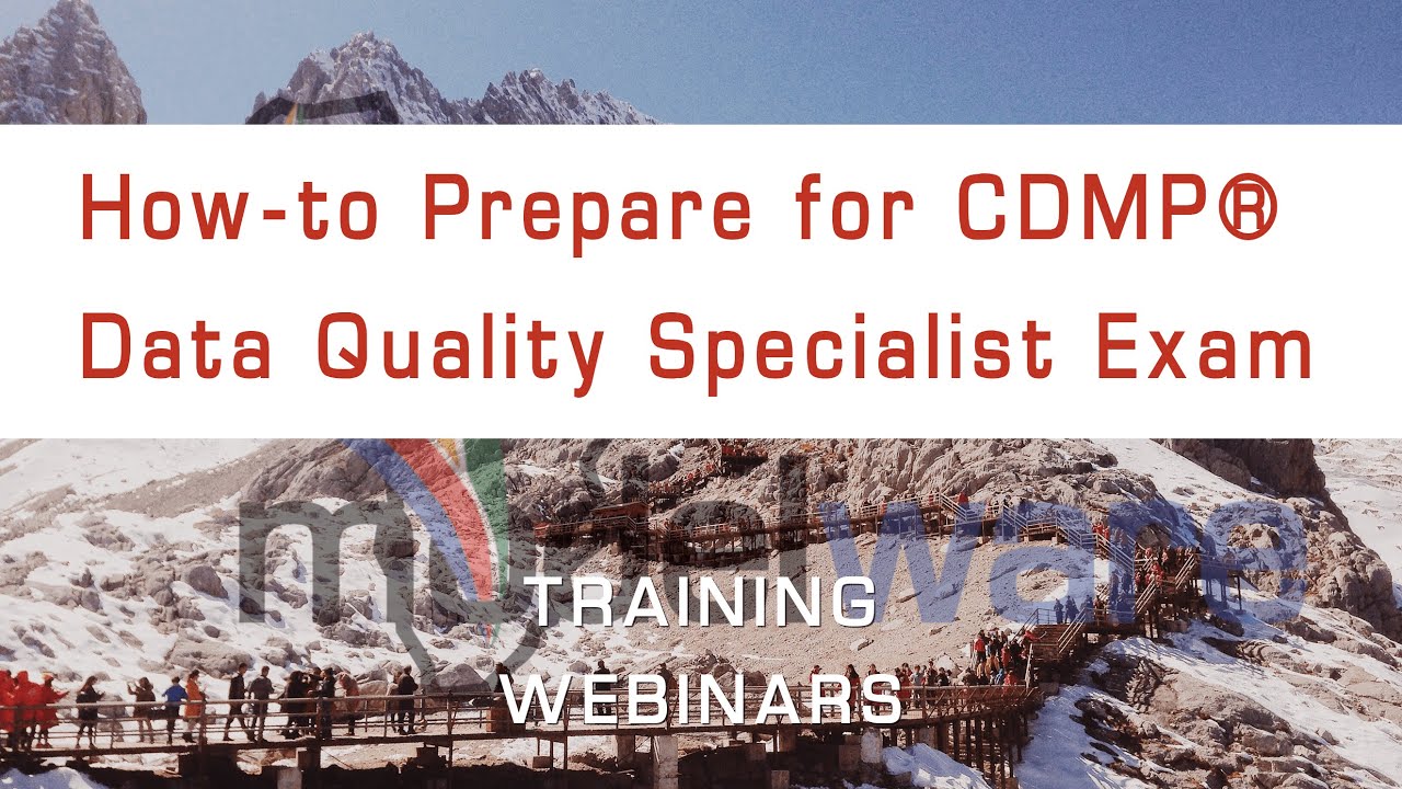 How to Prepare for the CDMP® Data Quality Specialist Exam - YouTube