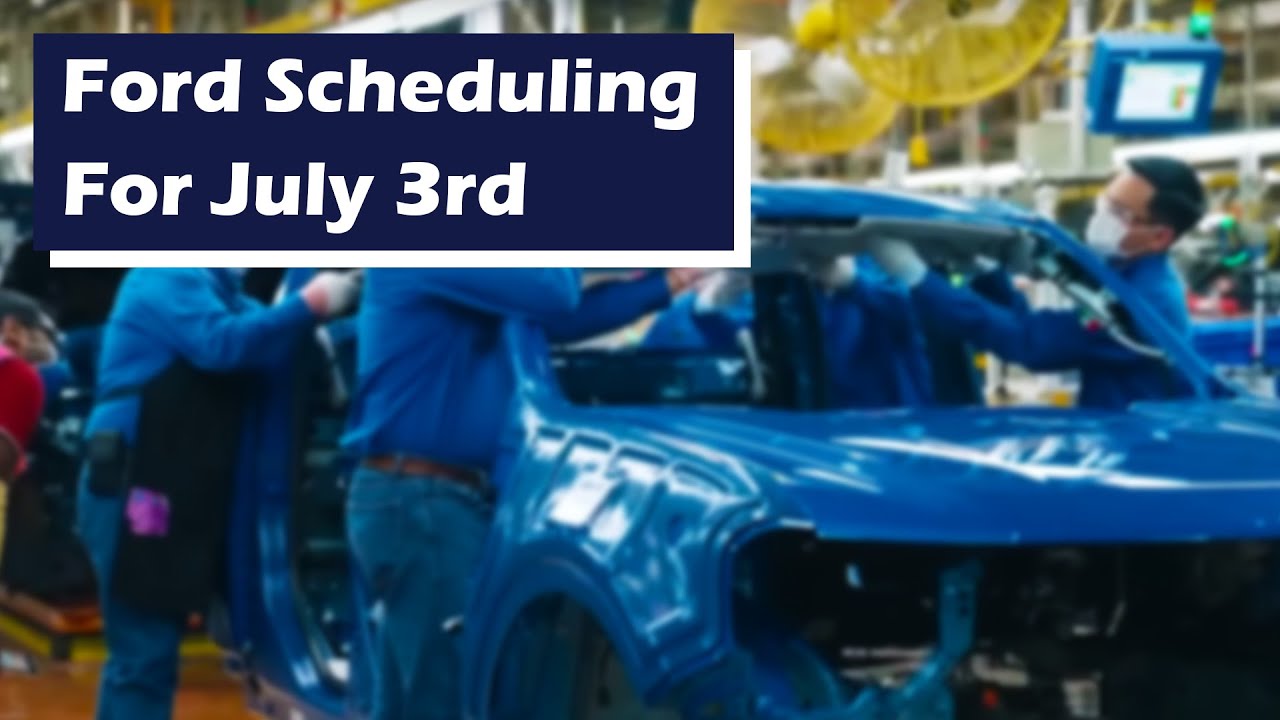 Scheduling Information for July 3rd and Month of September - YouTube