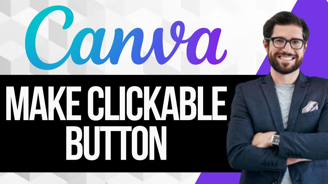 How To Make A Clickable Button In Canva Website Youtube 2253