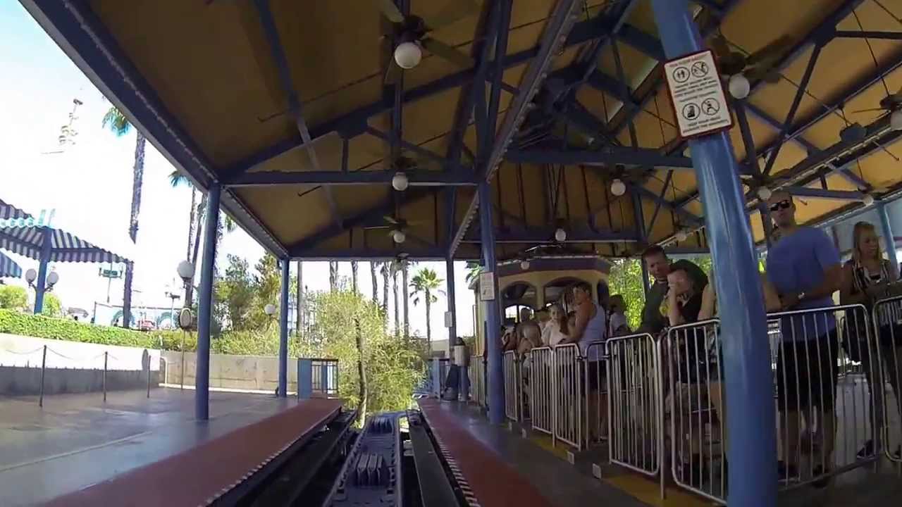 Disneyland Scream roller coaster Aug 29, 2013 - YouTube