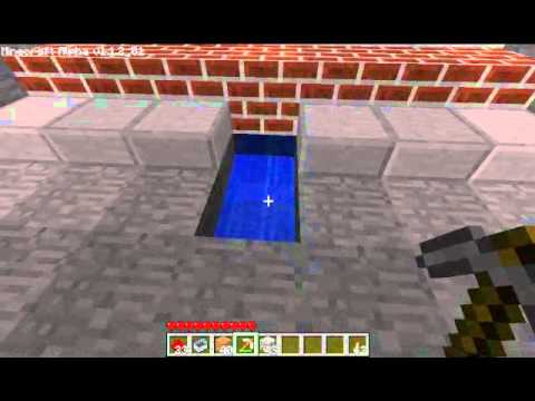 [Minecraft] Redstone Double Door tut. - YouTube