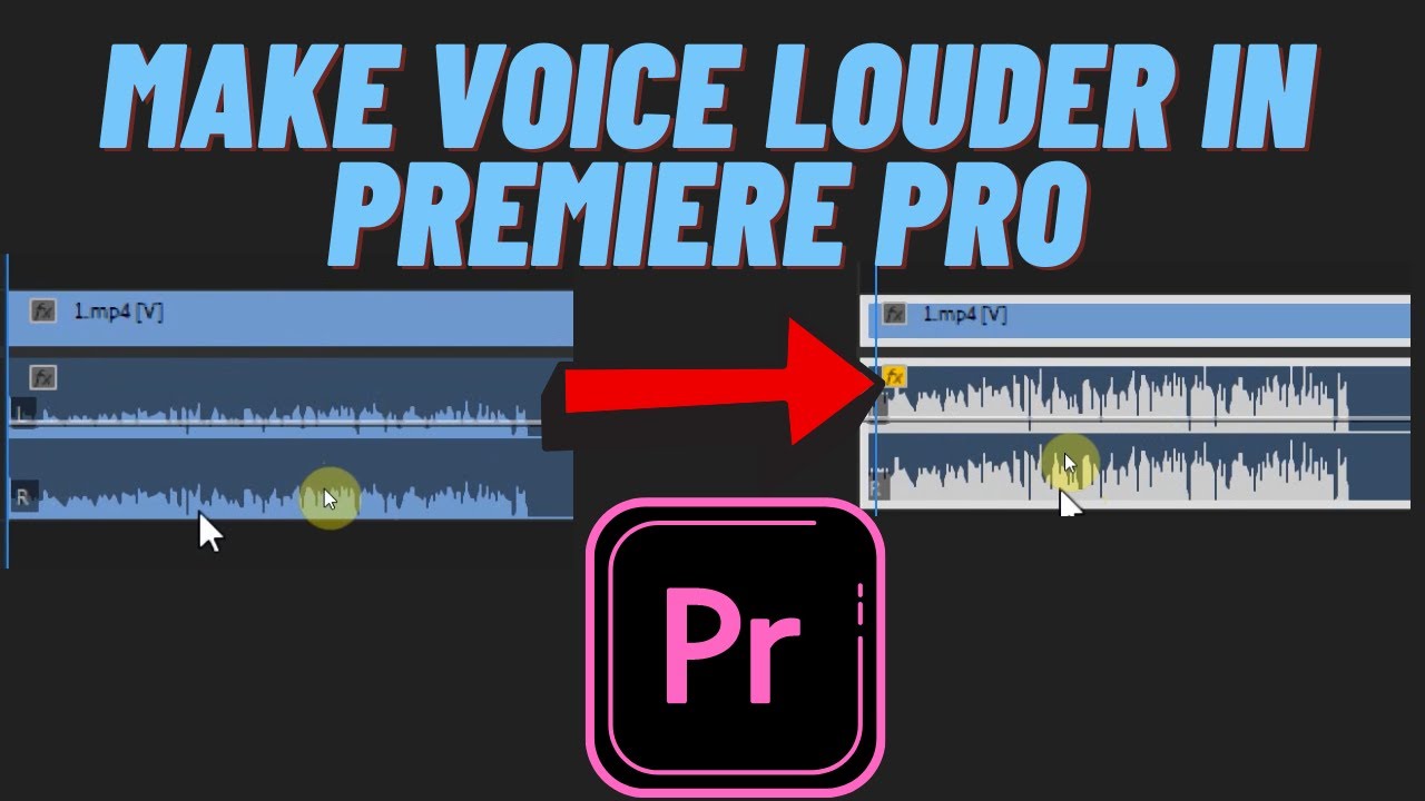 How to Make Voice Your Louder in Premiere Pro - YouTube