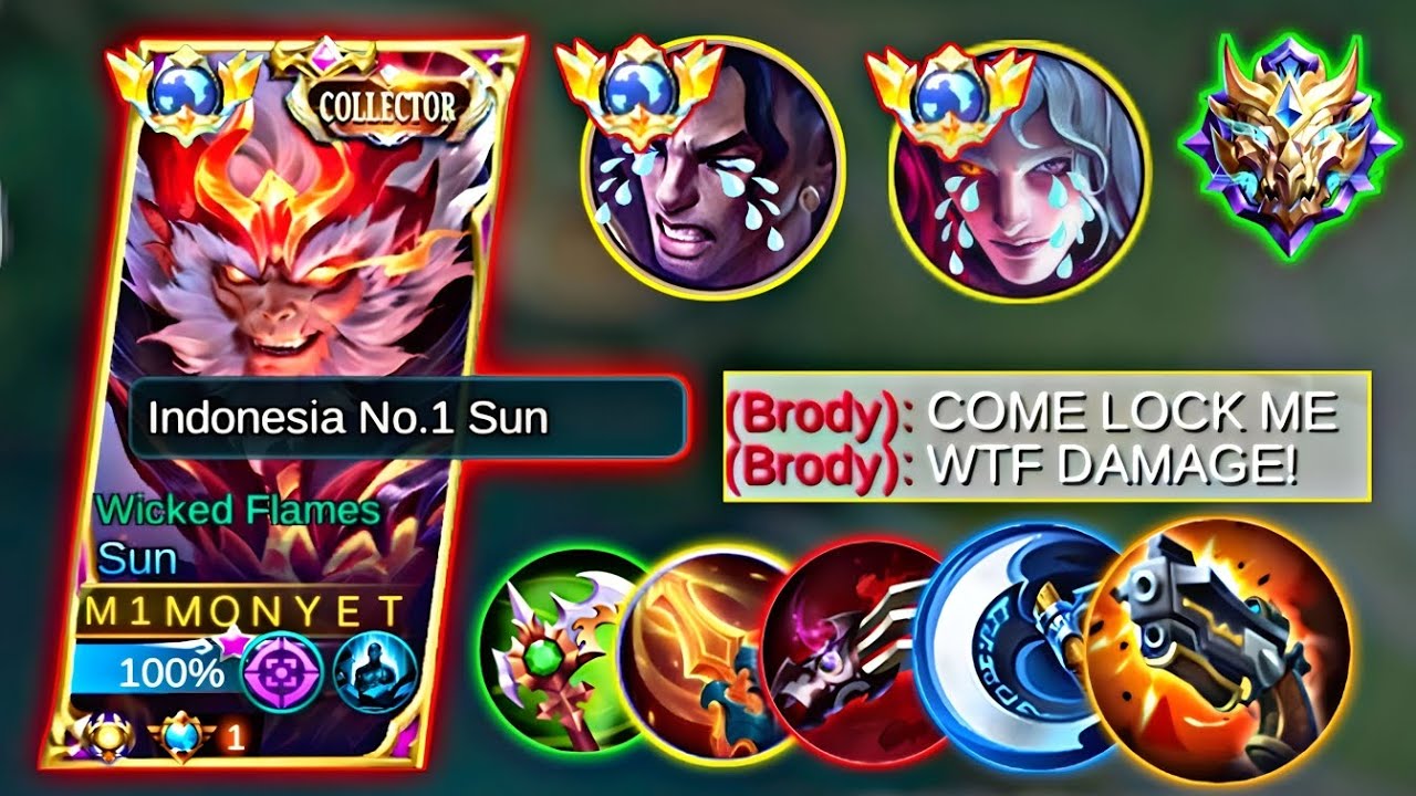 USER SUN WAJIB NONTON | ITEM TERBARU SUN 2023 | MOBILE LEGENDS - YouTube