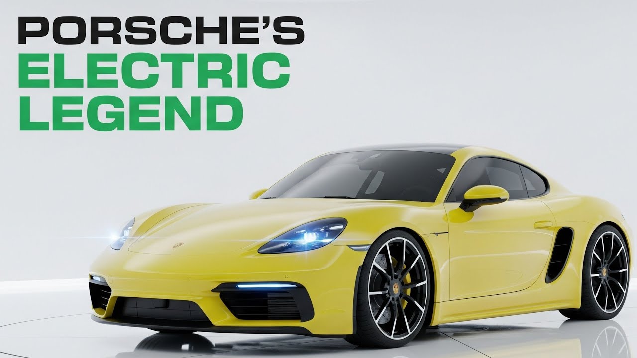 Porsche 718 EV 2027 🇺🇸 – The Electric Cayman & Boxster Replacement You ...