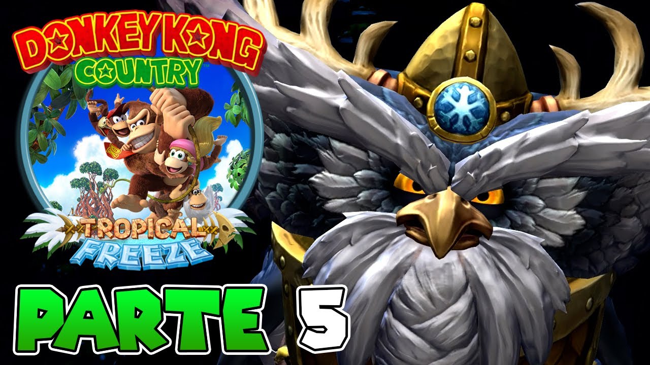 ¡JEFE FINAL DEL SEGUNDO MUNDO! | PARTE #5 | DONKEY KONG COUNTRY ...