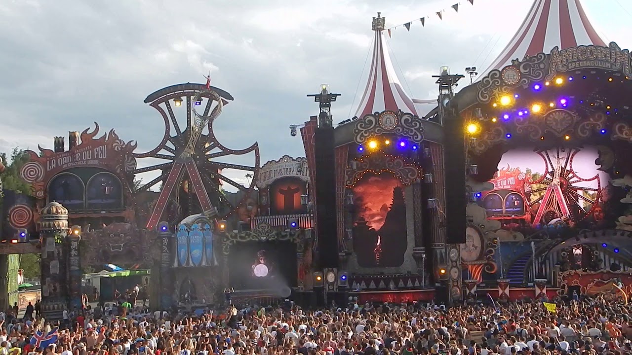 TOMORROWLAND 2017 circus wheel grand - YouTube