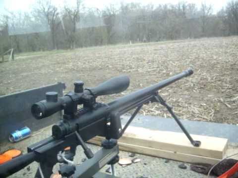 50 Cal BMG Vulcan test fire with string V50SS - YouTube