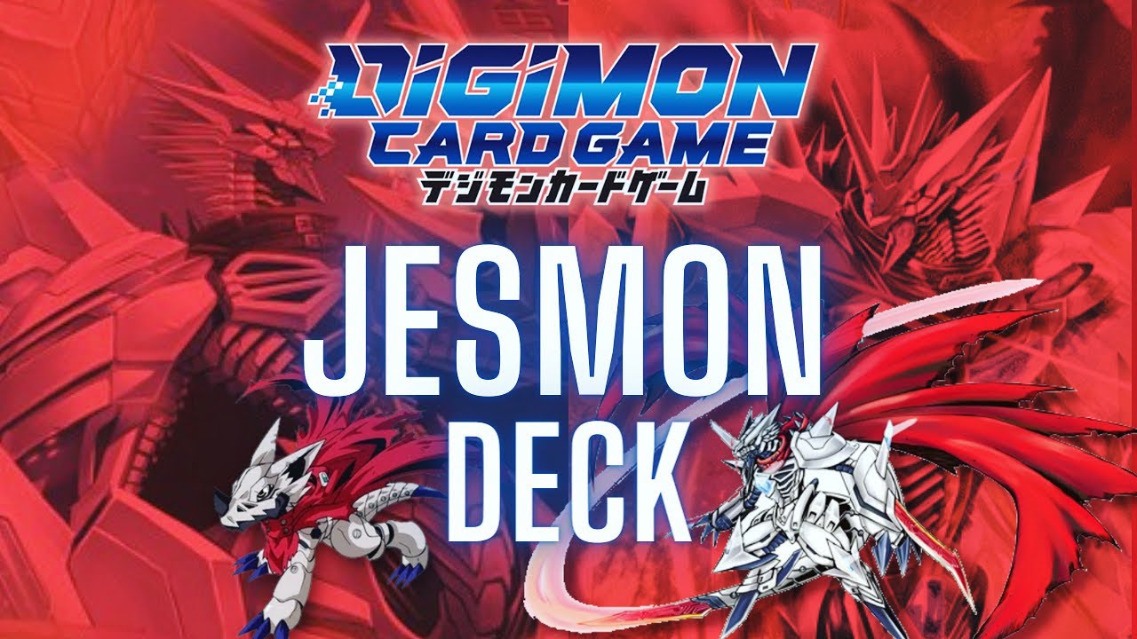 JESMON DECK PROFILE - Digimon TCG - YouTube